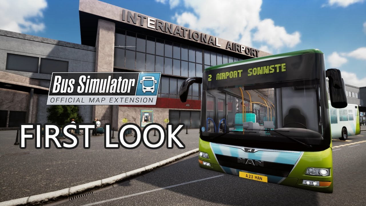 Bus Simulator Official Map Expansion First Look - YouTube