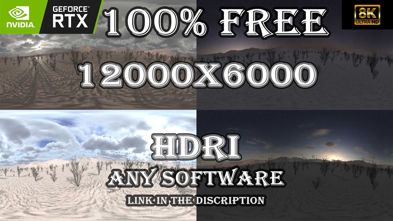 100% FREE HDR images - 12000x6000 | Video trailer - UE5 HDR Showcase ...