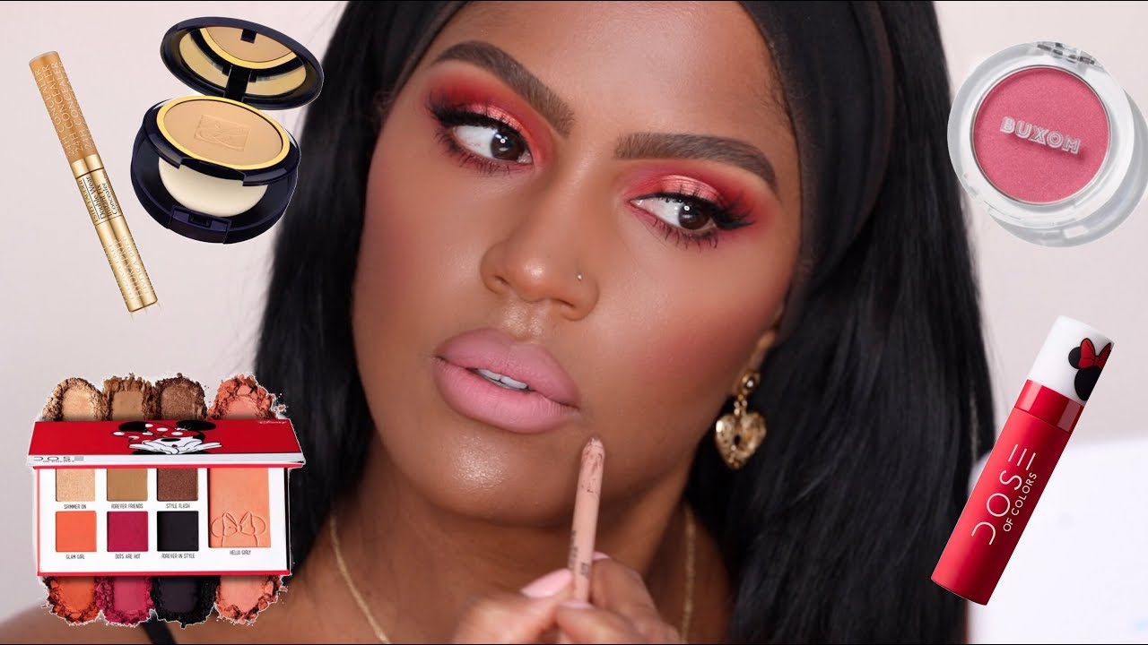 BOLD RED FESTIVAL MAKEUP LOOK | MAKEUPSHAYLA - YouTube