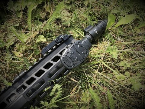 Princeton Tec Switch rail low-signature weapon mounted task light - YouTube