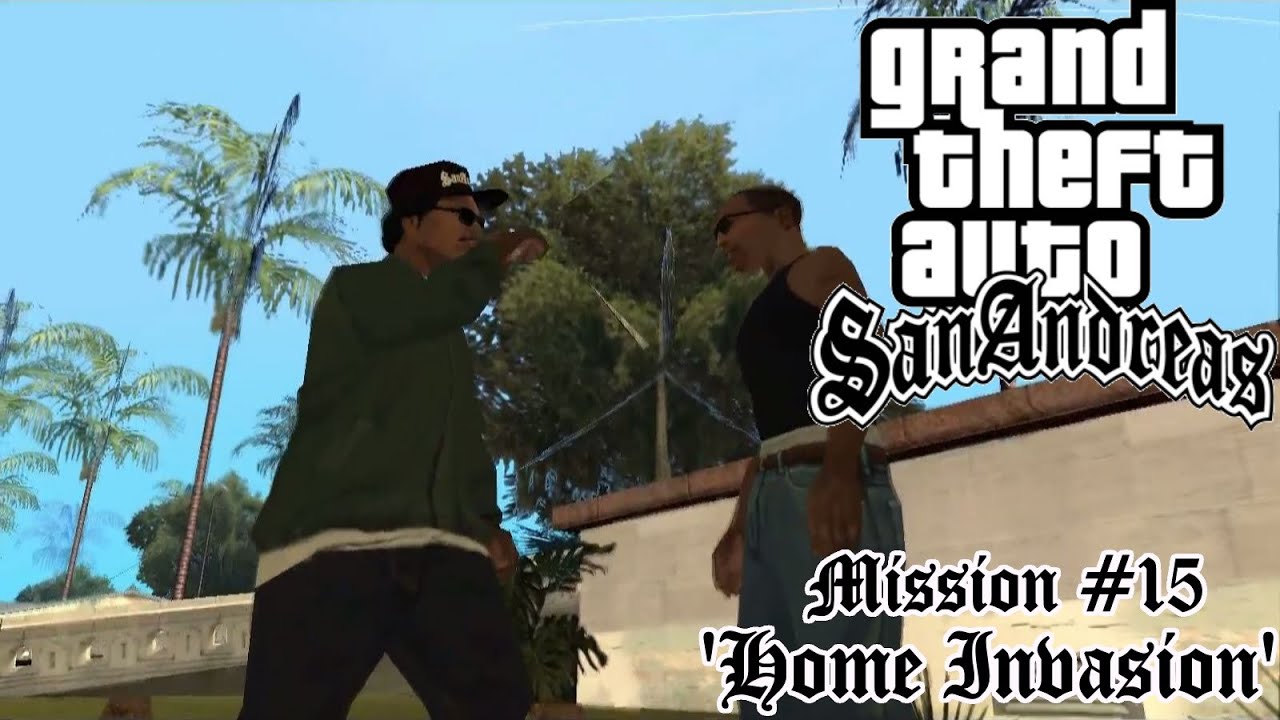 GTA: San Andreas Mission #15 - Home Invasion - PC Walkthrough - YouTube