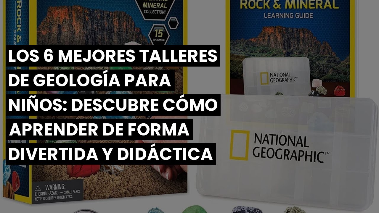 Los 6 mejores talleres de geología para niños: descubre cómo aprender ...