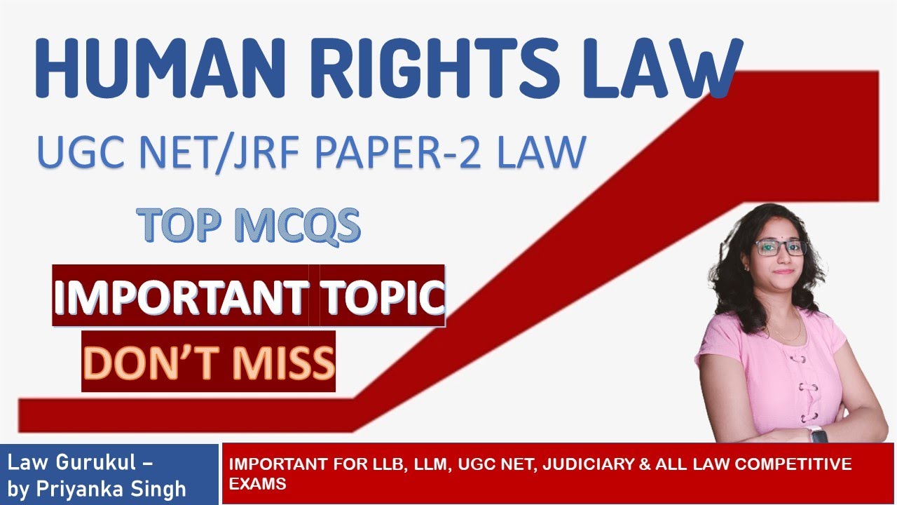Human Rights Law Mcq I Important Mcq With Explanation I Human Right ...