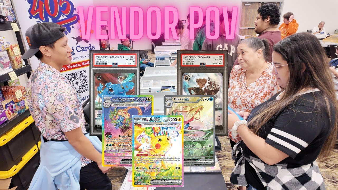 Surging Sparks Hits at GG2 Card show in Broken Arrow! Vendor POV Part 2 ...
