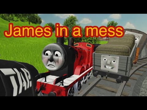 James in a mess