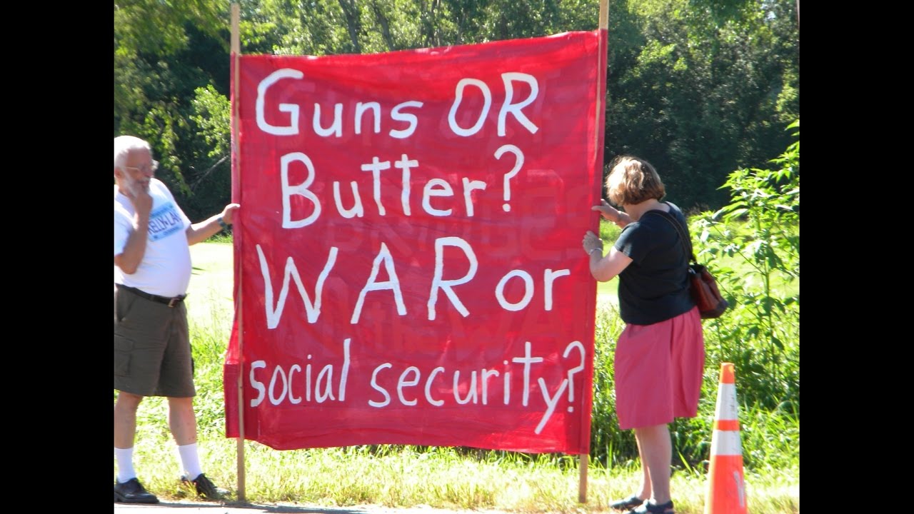 What Could Have Been If We Spent Taxes on Butter Instead of Guns - YouTube
