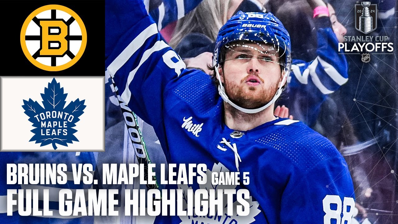 1st Round: Boston Bruins vs. Toronto Maple Leafs Game 6 | Full Game ...