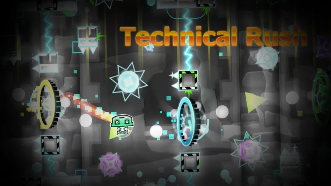 Geometry Dash Demon Technical Rush By Lex97 10* - YouTube