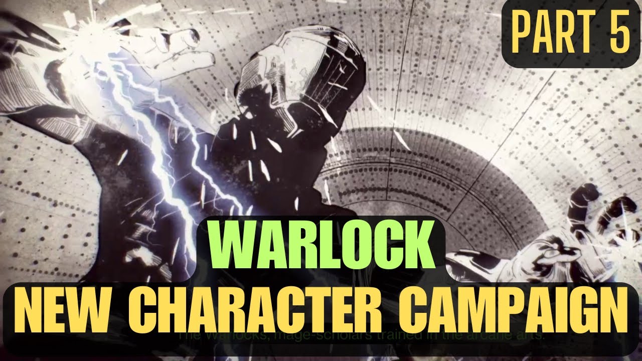 Warlock New Character Campaign in The Final Shape - Part 5 - Mission ...