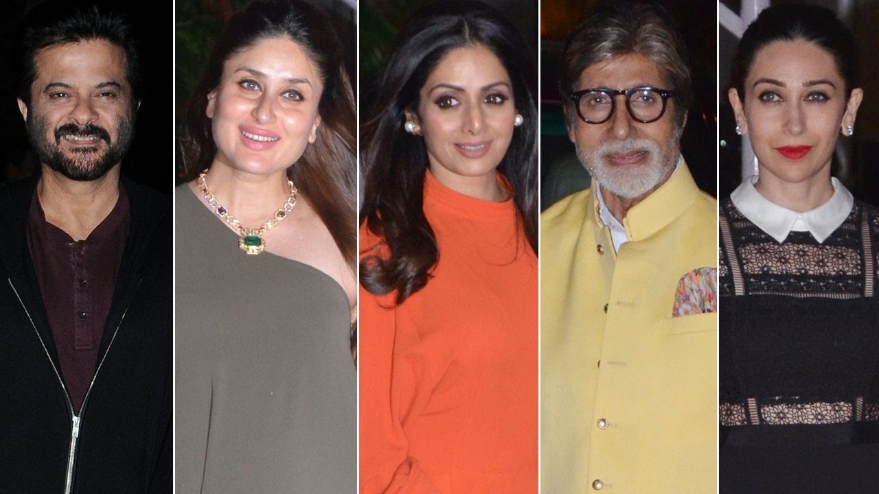 Rima Jain's 60th BIRTHDAY BASH | Kareena, Karishma, Amitabh, Saif ...
