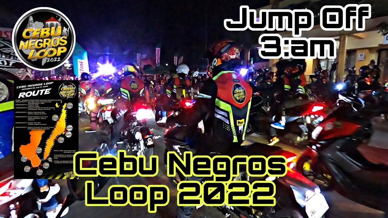 CEBU-NEGROS LOOP 2022- Jump Off time To CP#1 (Part 1) | watch full ...