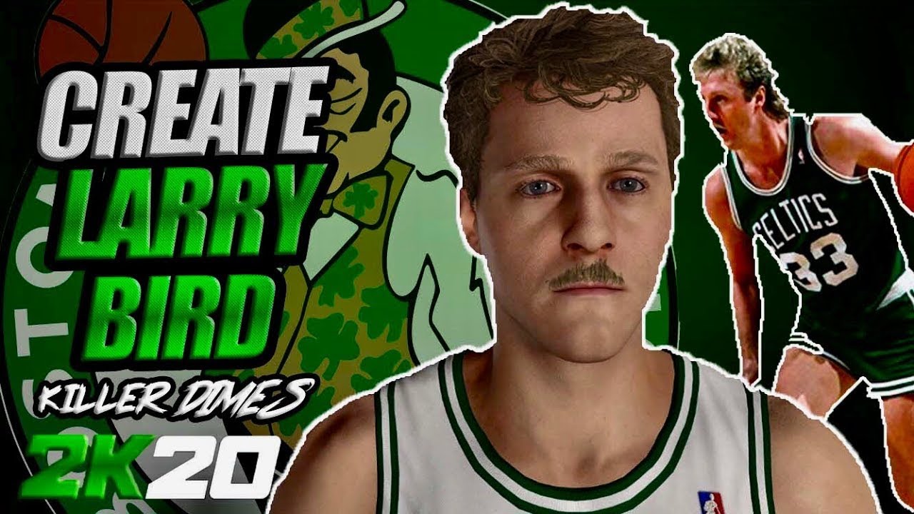 Larry Bird Face Creation 2k20 - YouTube