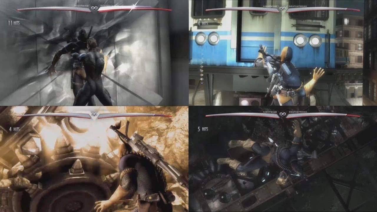 INJUSTICE Gods Among Us: Ultimate Edition - All Stage Transitions - PS5 ...