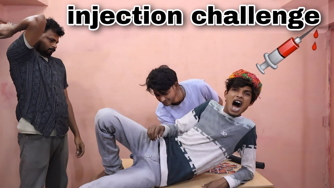 Injection wala | Bottle flip hand stand fun injection punishment I Sui ...