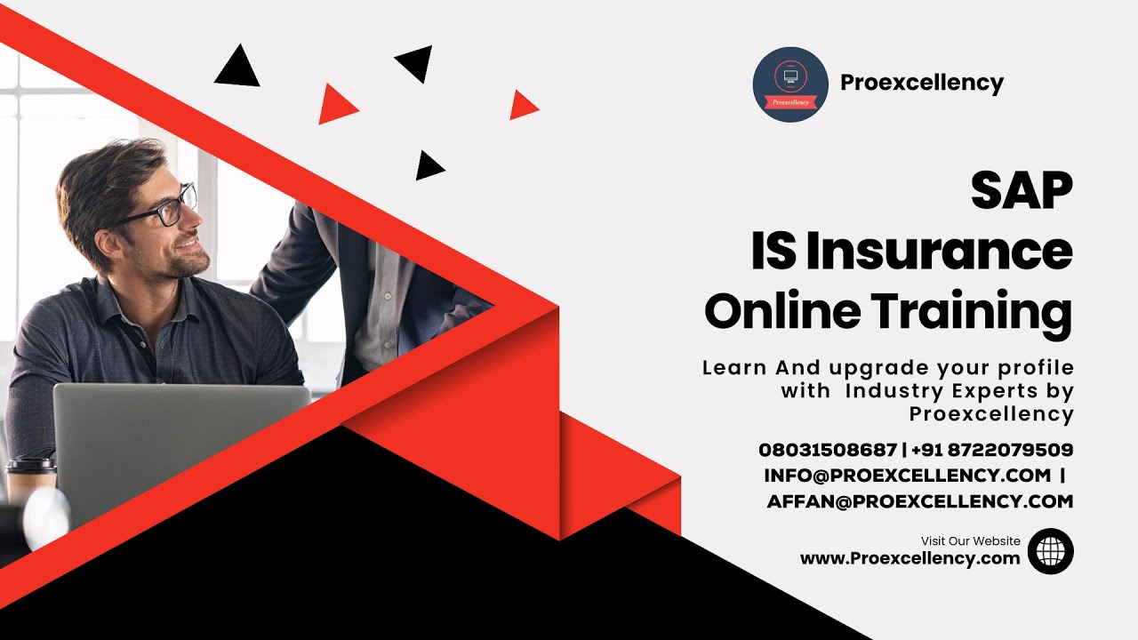 SAP IS Insurance Online Training Learn and improve your skills and ...