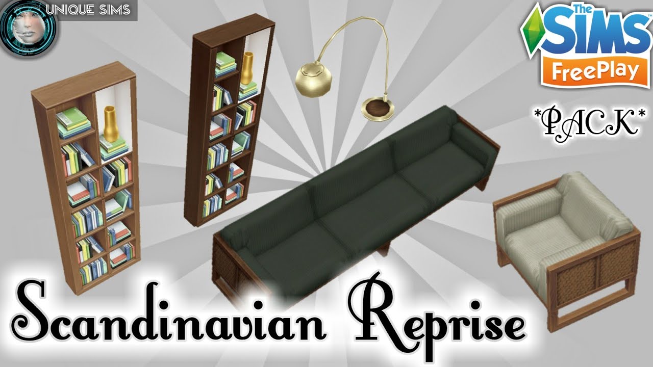 The Sims Freeplay ||🔶️|| Scandinavian Reprise ||🔶️|| Online Store Packs ...