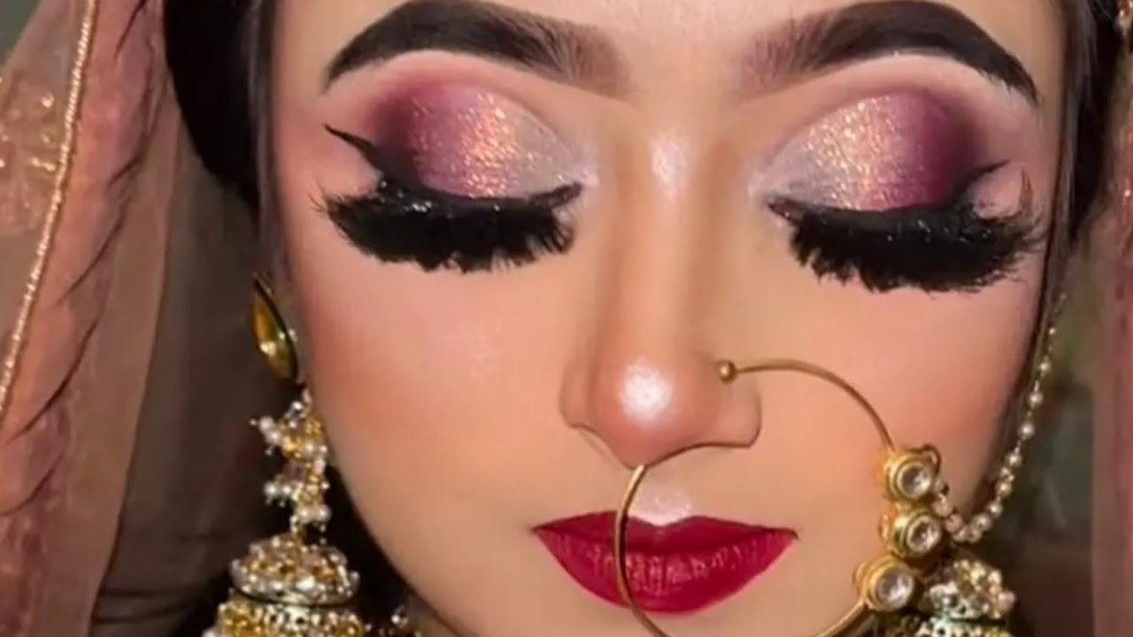 Bridal Glam makeup tutorial|| step by step||glam by maheen - YouTube