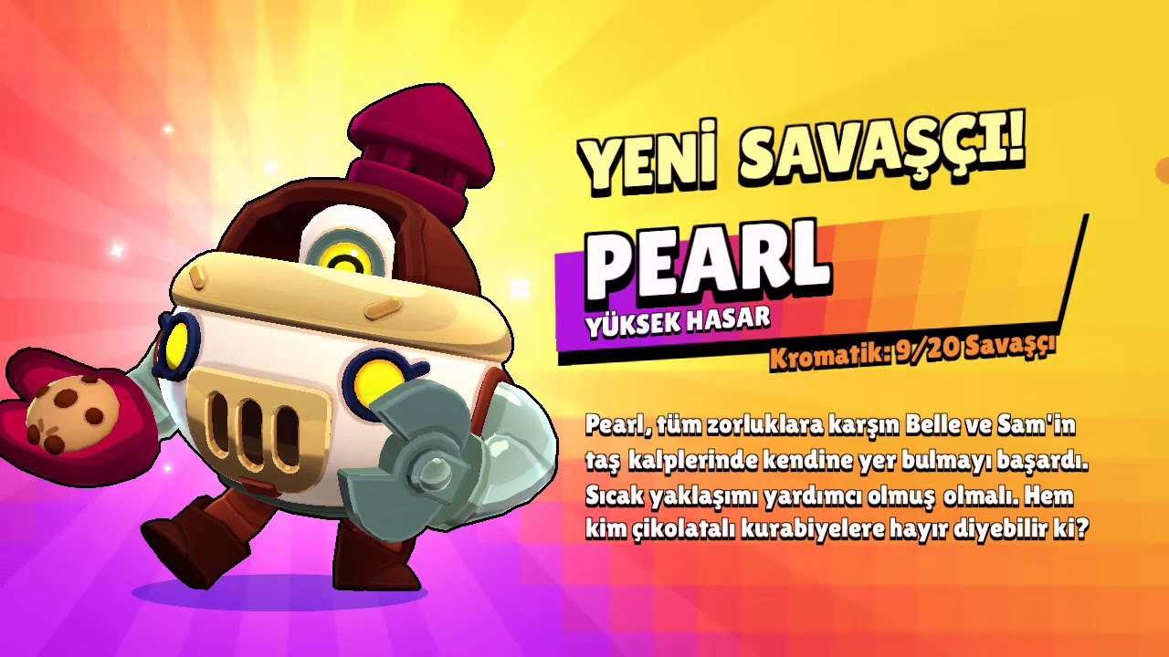 YENİ KARAKTER PEARL - BRAWL STARS - YouTube