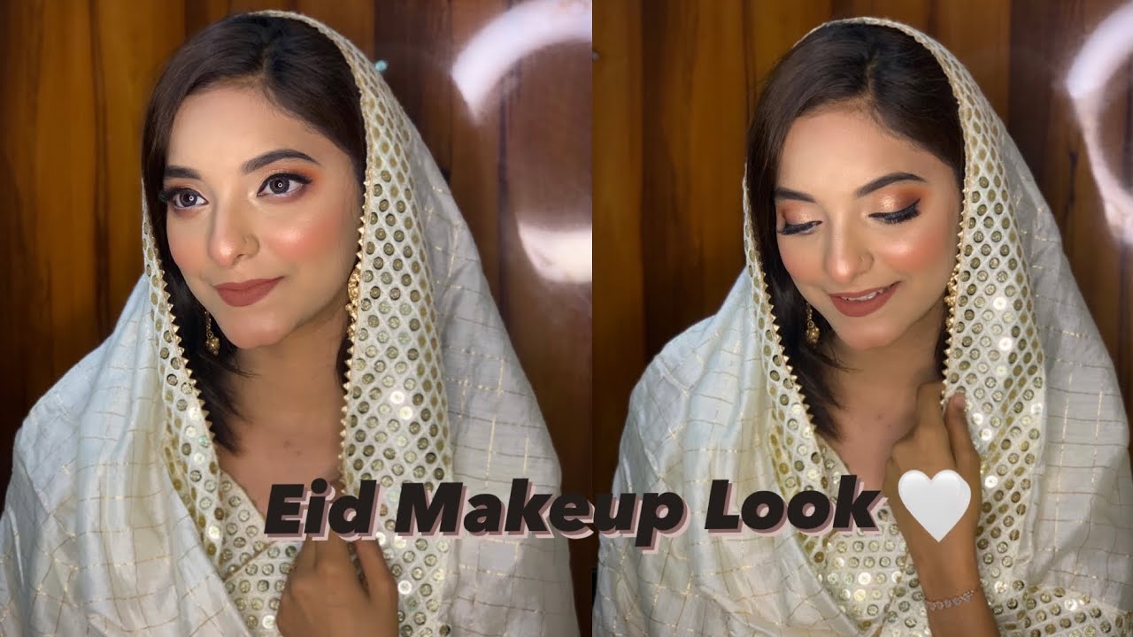 Eid Makeup Look || Glam eyes Tutorial 🤍 || Makeover By Ziya - YouTube