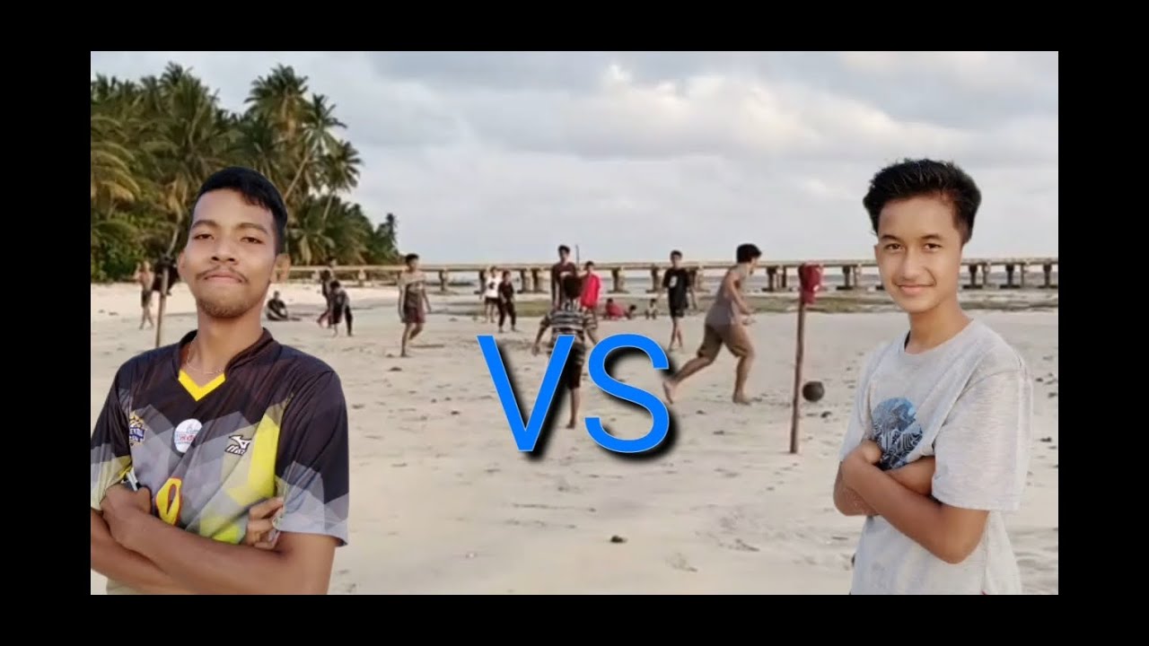 Bola Pantai | Hiburan Sore | Pulau Midai Natuna#pantai #bola - YouTube