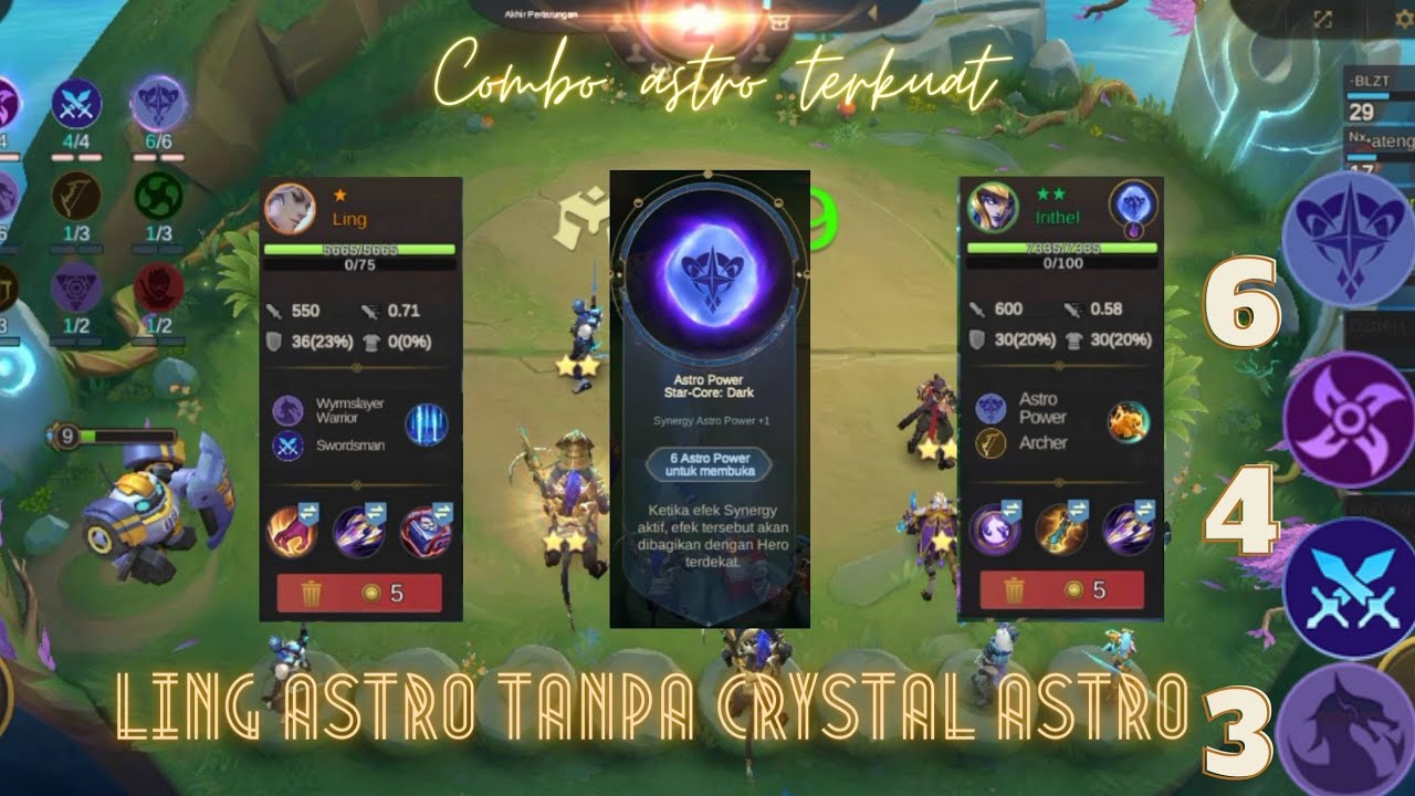 COMBO ASTRO LING FULL DAMAGE AUTO WIN | MAGIC CHESS - YouTube