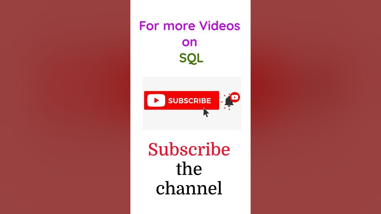 Oracle Sql Quiz 51 Sql Interview Questions Youtube
