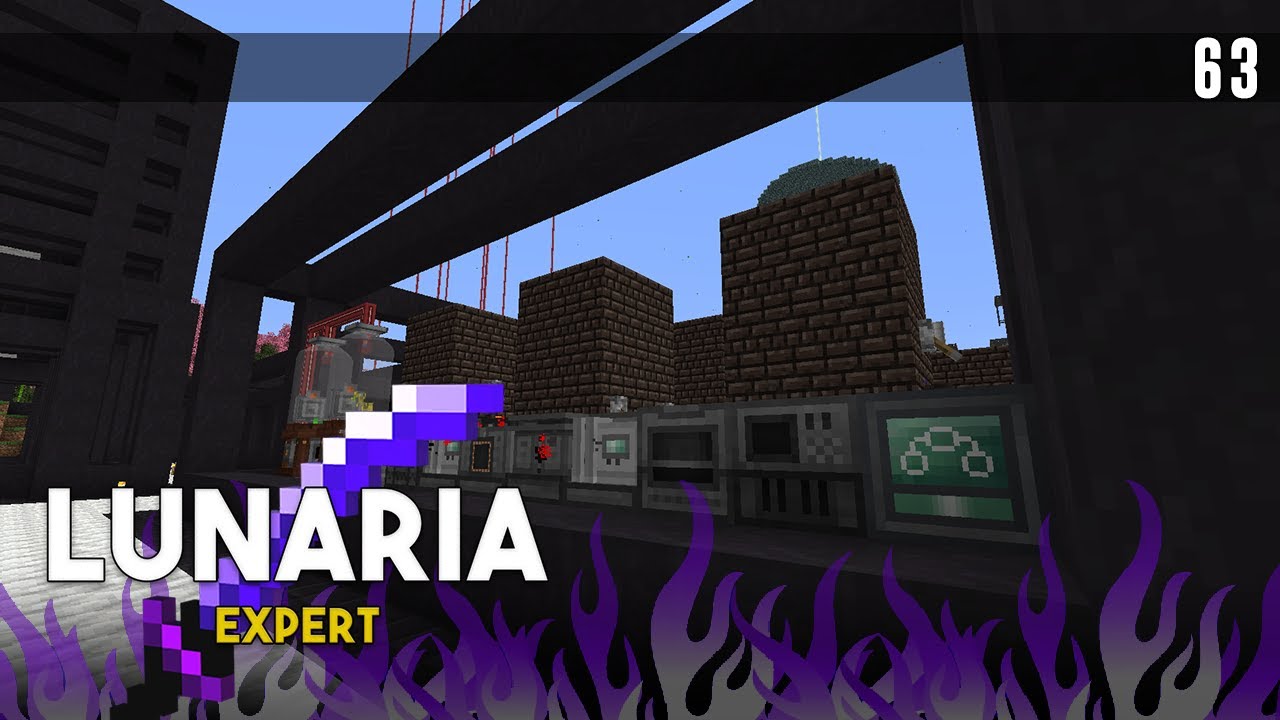 [Minecraft] Lunaria Expert #63 - HDPE Sheet [FR] - YouTube