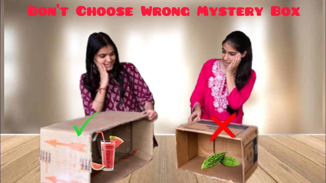 Don’t Choose the Wrong Mystery Box Challenge 🤩 - YouTube