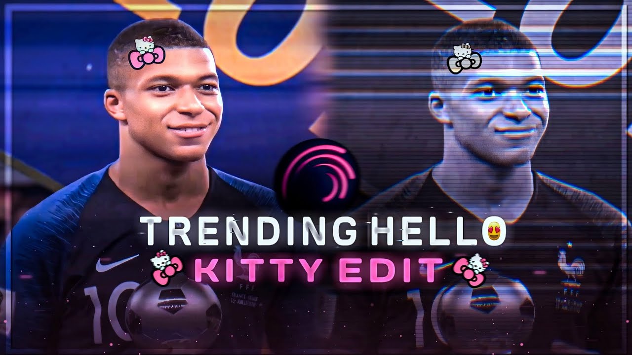 Football Hello Kitty Trend Edit Tutorial | Alight Motion (+Preset) 🍁 ...