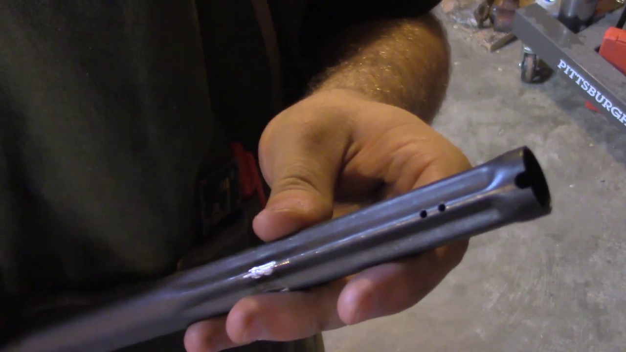 Building the Custom PSL (Part 10), Modifying the Gas Tube - YouTube