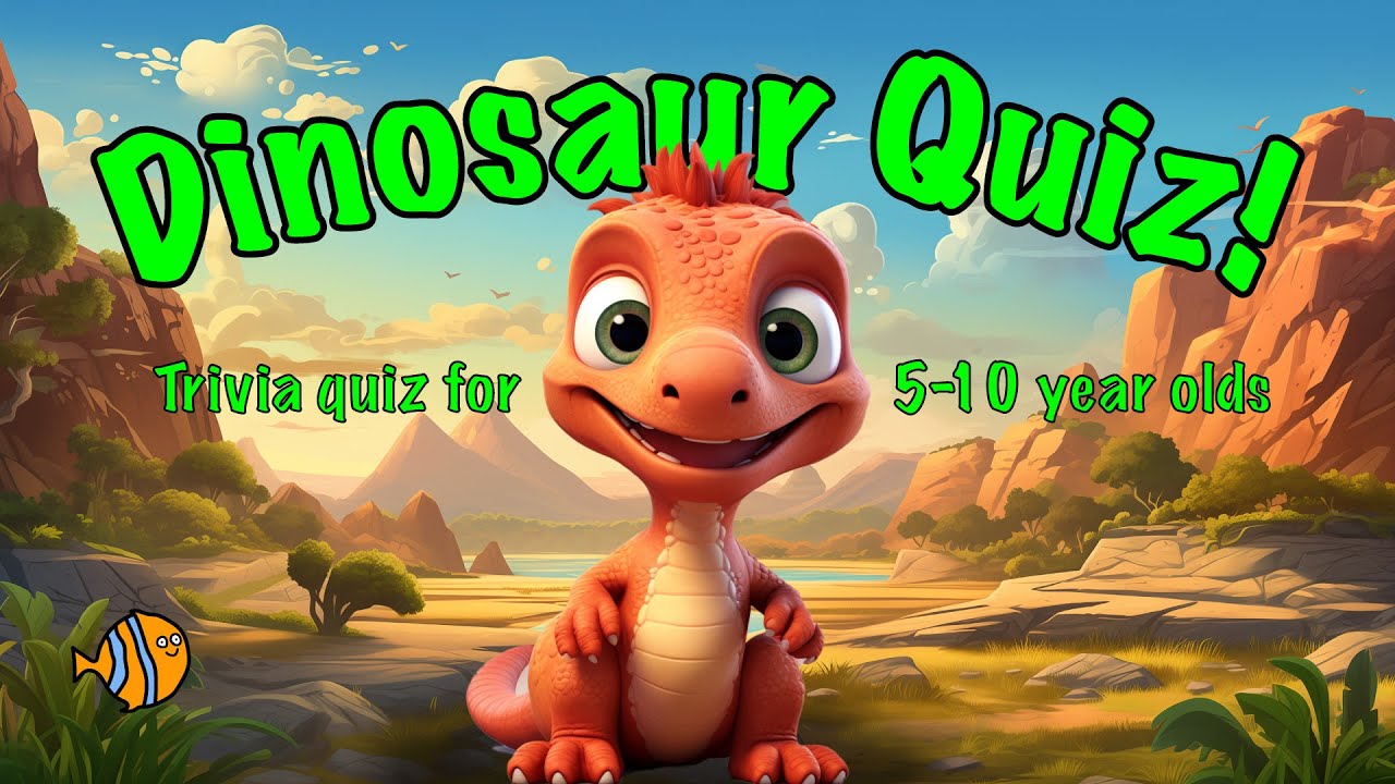 Dinosaur Trivia Quiz | 10 Question Dinosaur Quiz Game for Kids - YouTube