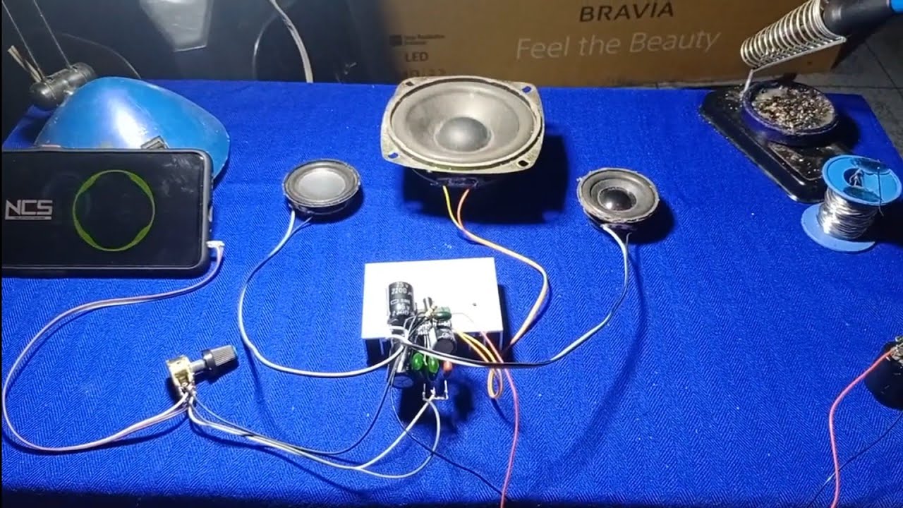 TES amplifier STA540 versi 2.1 - YouTube