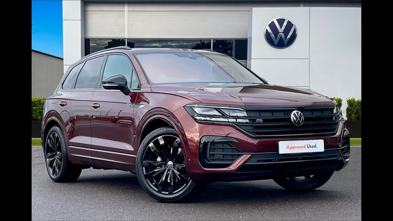 Approved Used Volkswagen Touareg Black Edition 4M 3.0 TDI 286ps Malbec ...