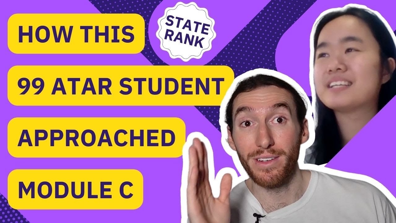 HOW THIS 99 ATAR STUDENT APROACHED MODULE C - YouTube