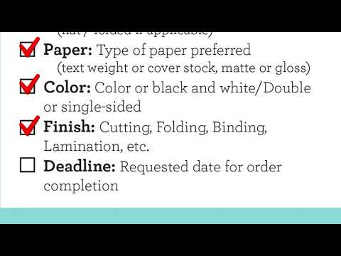 Helpful Hints from Your Local Printer - How to Work with a Commercial ...