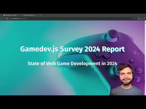 GameDev.js 2024/2025 survey review - YouTube