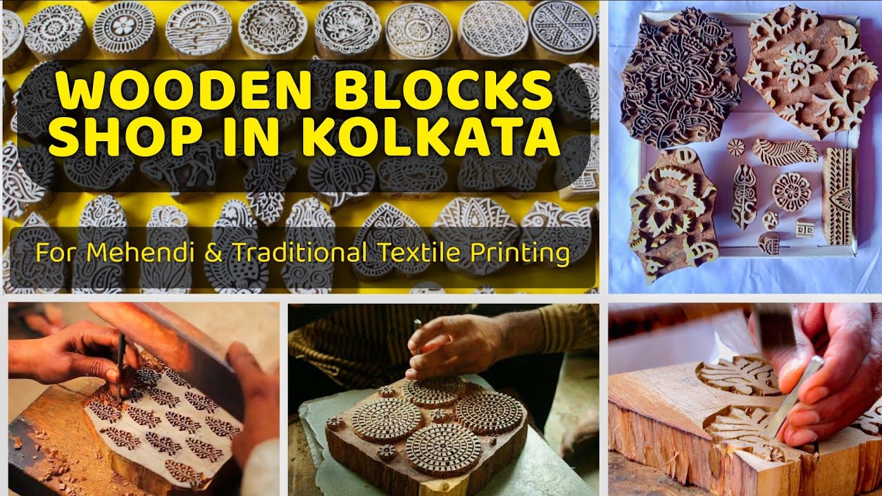 Wooden Blocks for block Printing | Wooden Blocks shop in Kolkata ...