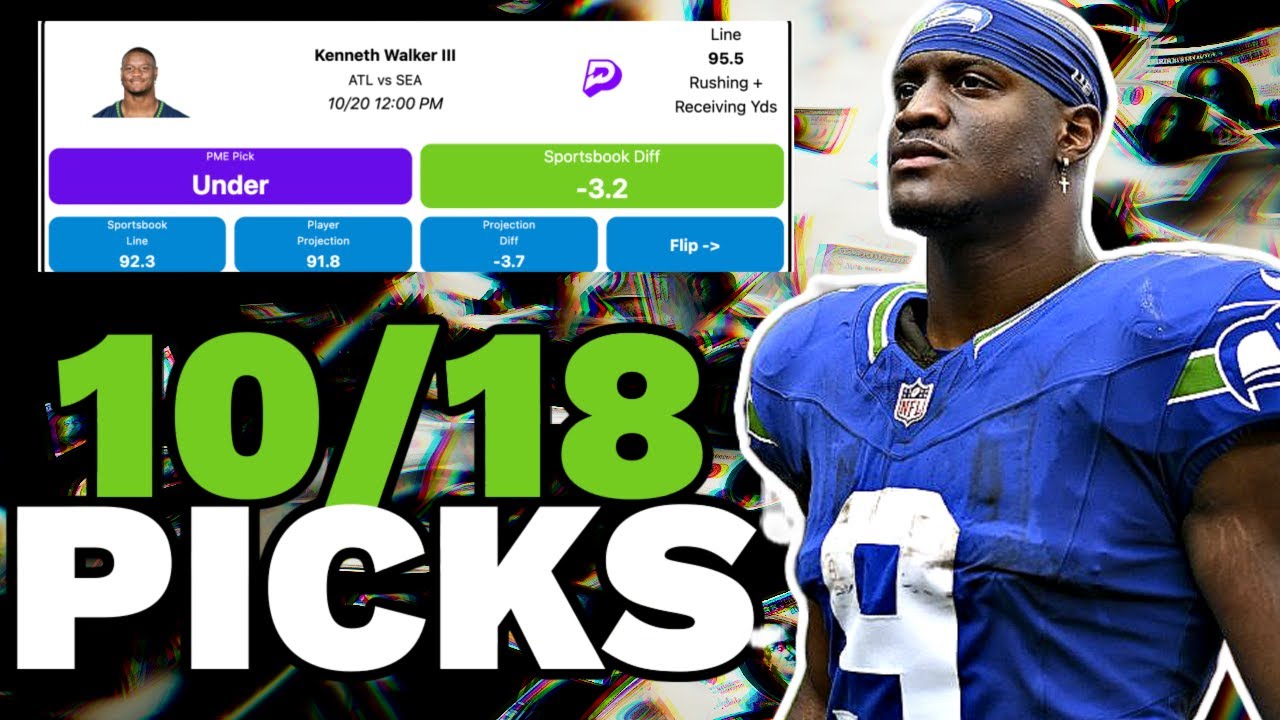 10/18 Best Prizepicks Today | All Sports Breakdown | Props Made Easy ...