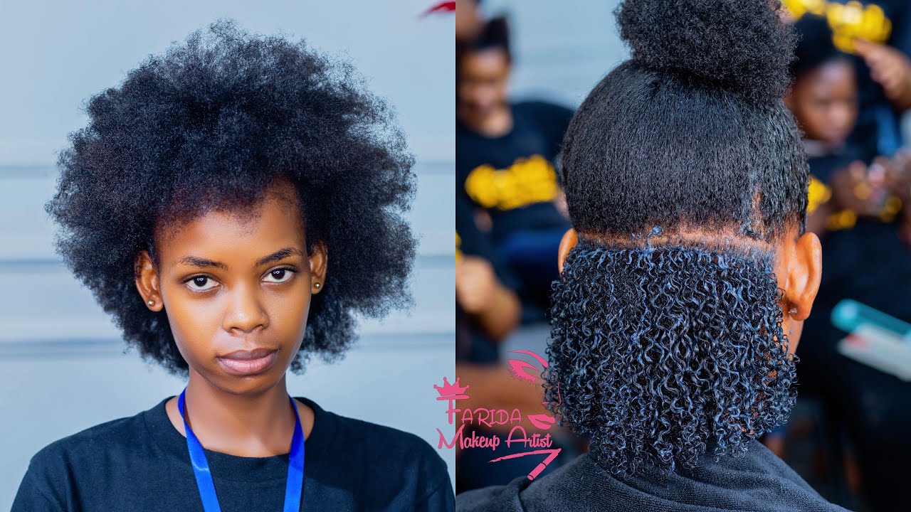 JE unajua jinsi ya Kuweka mawimbi kwenye Nywele Natural??? Jifunze sasa ...