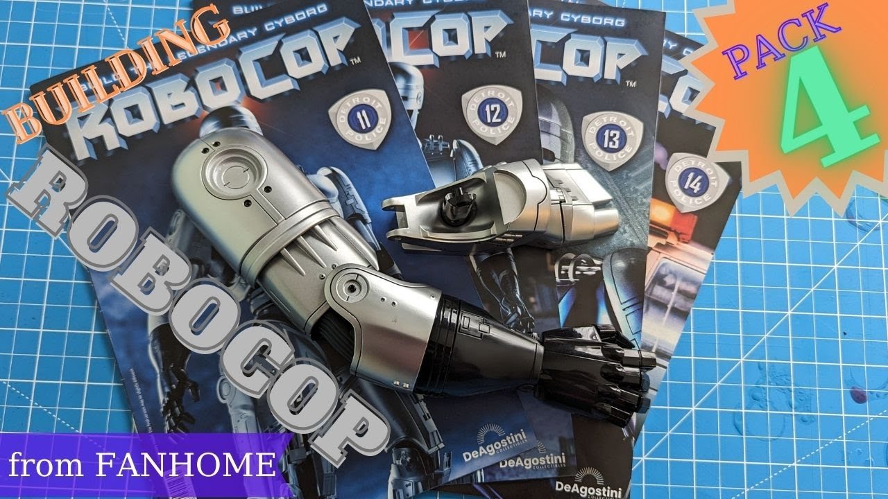 ROBOCOP BUILD parts 11-14 from FANHOME Collections. - YouTube