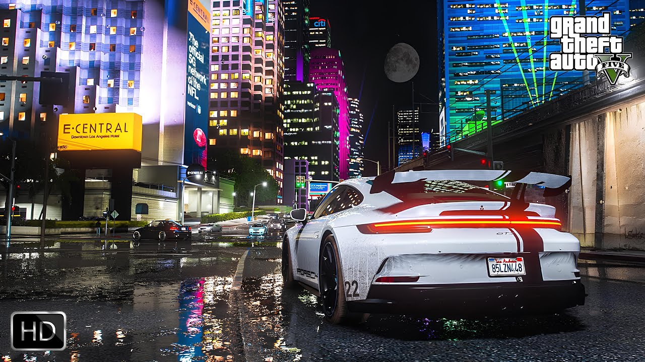 Gta 5 Ultra Realistic Graphics Mod #6 / Gta 5 Ultra Gerçekçi Grafik ...