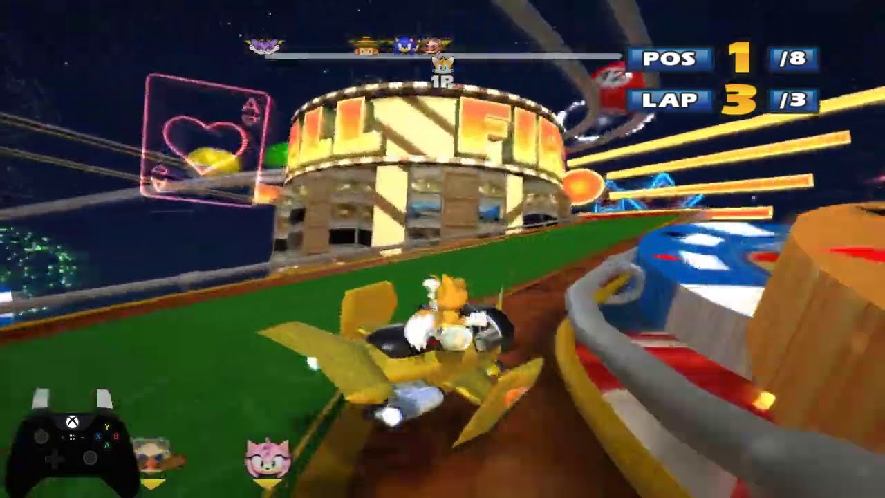 Expert Chao Cup - Sonic & Sega All-Stars Racing (Tails) - YouTube