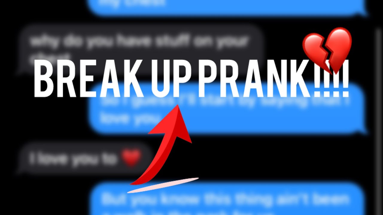 BREAK UP LYRIC PRANK ON GIRLFRIEND**emotional reaction** - YouTube