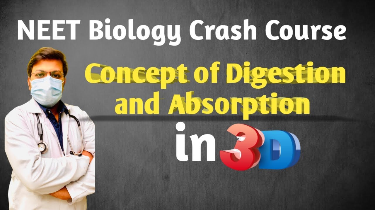Biology Crash Course for NEET | Digestion and Absorption Class 11 ...