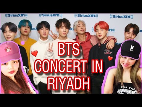 BTS CONCERT IN RIYADH SAUDI ARABIA - YouTube