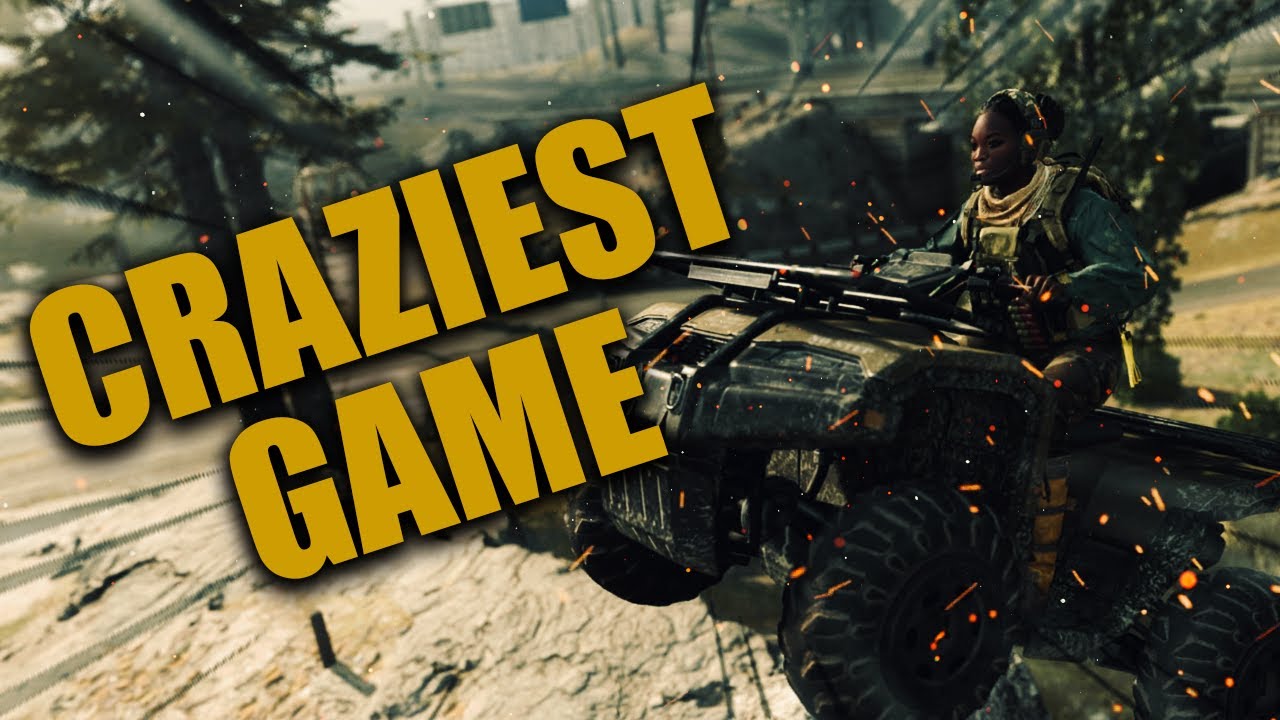 Craziest game ever - Call of Duty WARZONE - YouTube