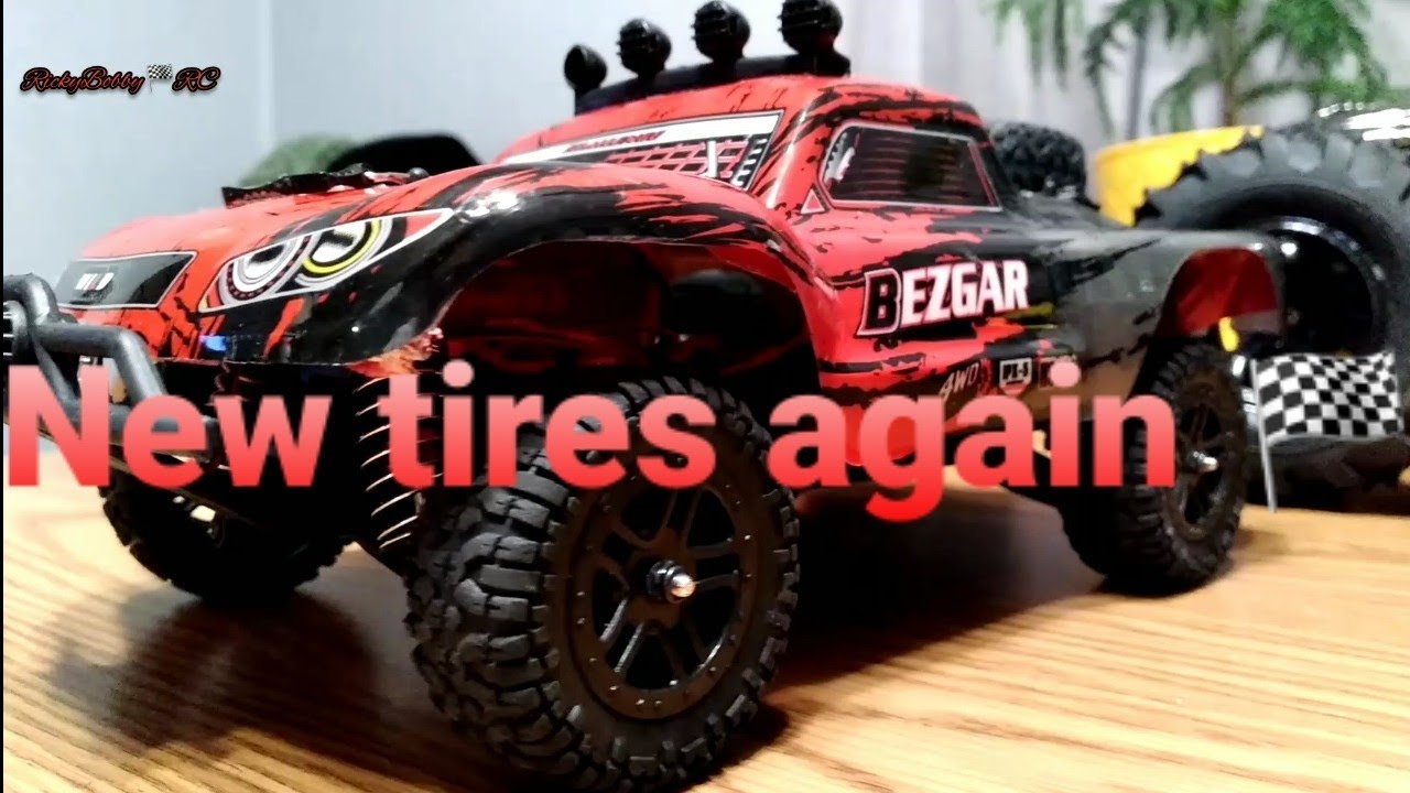 1/18 Bezgar HS181 Gets Better Aggressive PREGLUED Wheels & Tires! 👌👨‍🔧🏁 ...
