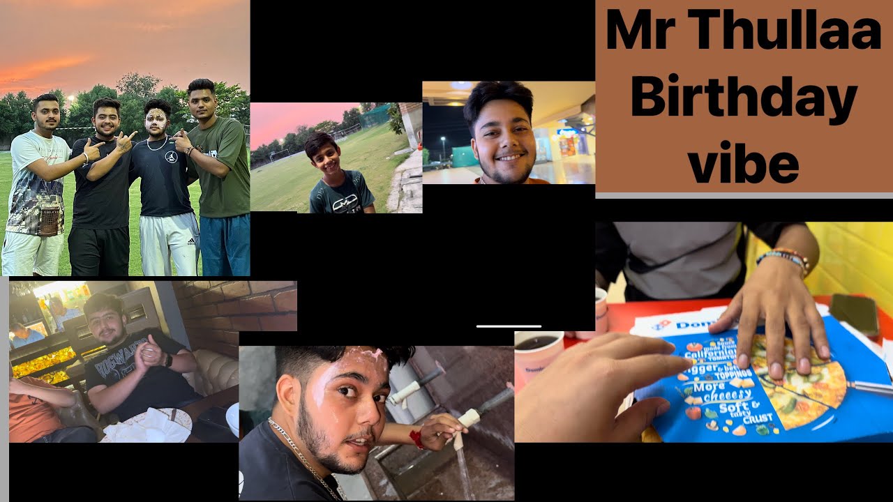 Oo bhai ya MR THULLA ka bday prr kya hogya😥vlog-03#trending #viral # ...