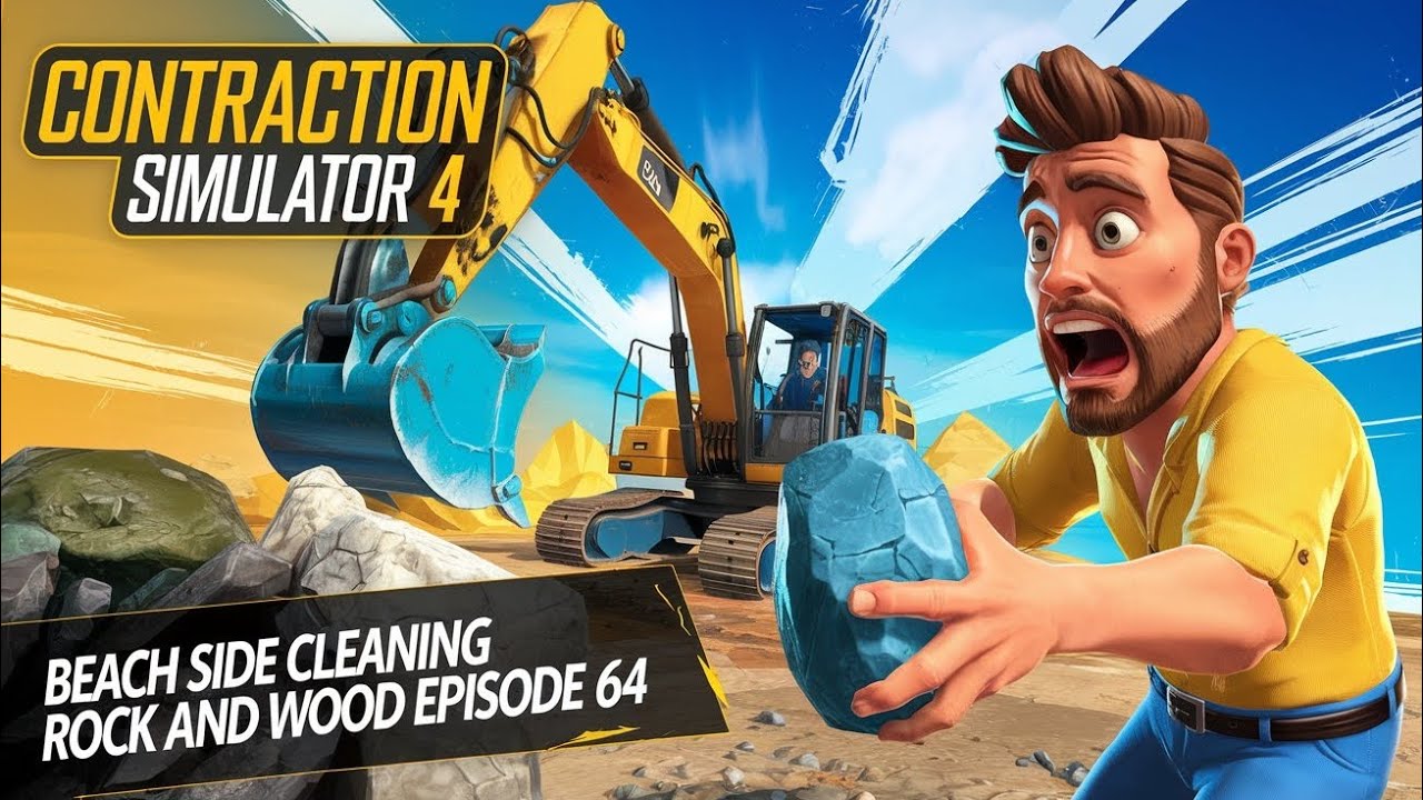 contraction simulator 4 II episode 64beach side cleaning rock wood ...