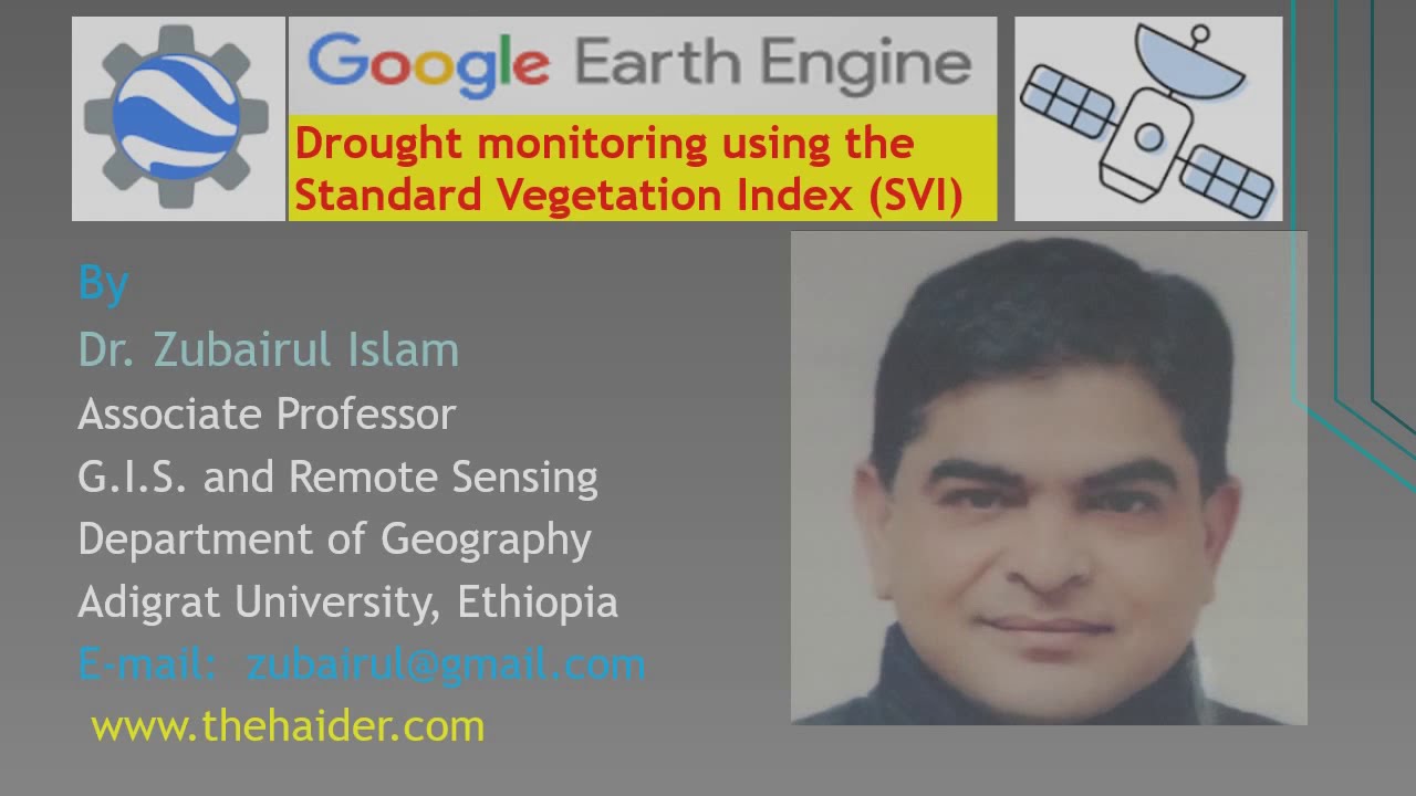 Drought monitoring using the Standard Vegetation Index (SVI) - YouTube